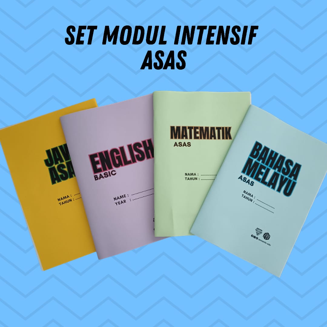 Set Modul Intensif Asas – Pusat Tuisyen Annamlu Edu